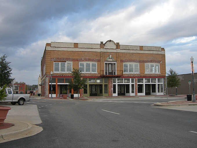Andalusia's main street stretches wide enough for parades and small-town dreams alike.