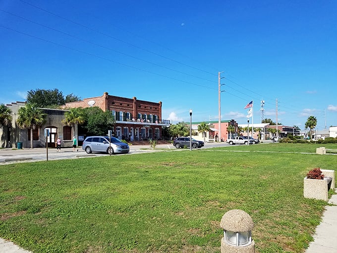 Apalachicola's main street moves slower than molasses, and that's exactly how the locals like it here.