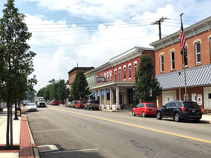 Bellville's main street looks like it was plucked straight from a Hallmark movie – minus the predictable plot twists.