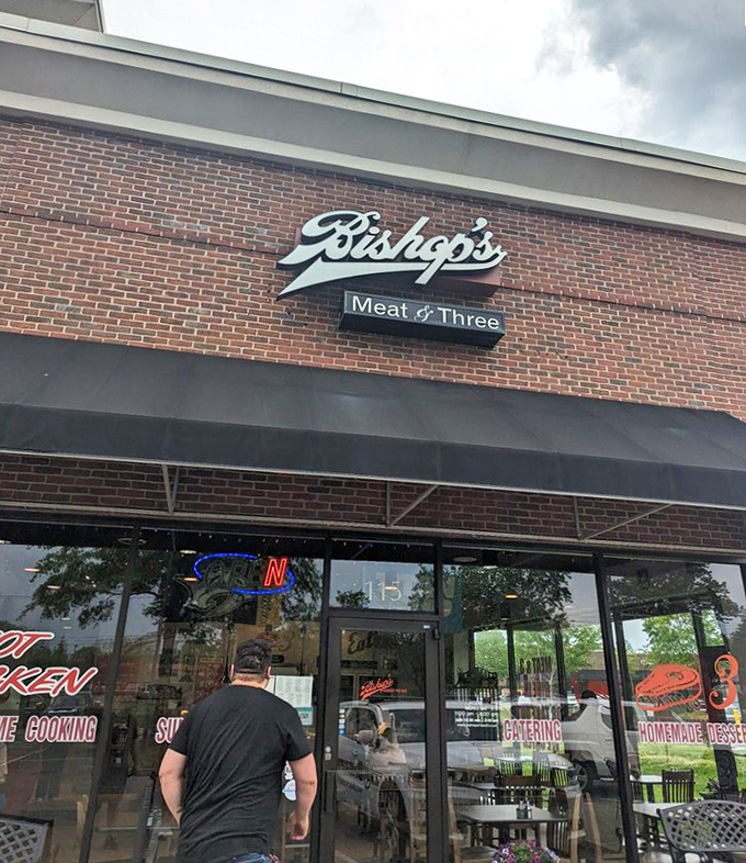 Bishop's modern facade promises elevated comfort food that'll make your grandmother proud and your mouth happy.