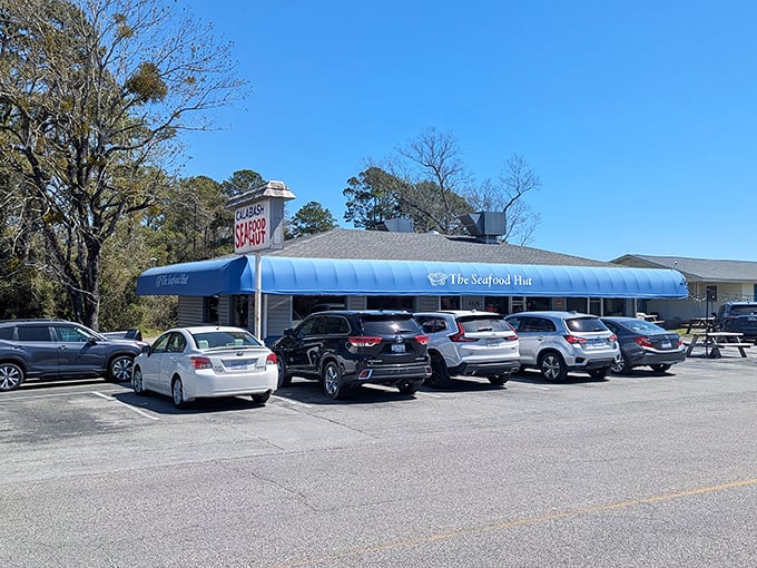 Simple white building, extraordinary seafood - sometimes the best things come in humble packages.