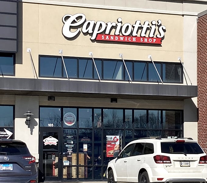 Capriotti's clean, modern facade hides sandwich artistry that would make Renaissance masters weep with joy.