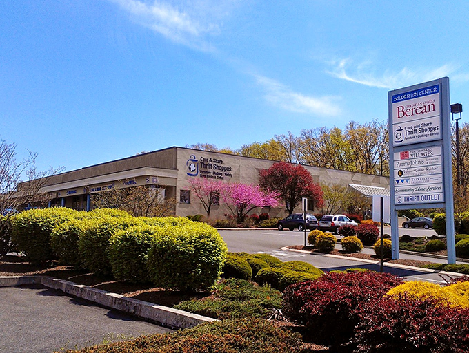 Care & Share's pristine shopping center location proves thrift stores have officially gone upscale and sophisticated.