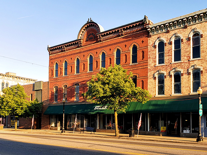 These beautiful brick buildings in Coldwater aren't just pretty facades&mdash;they're guardians of a lifestyle where retirement dollars stretch like summer evenings.