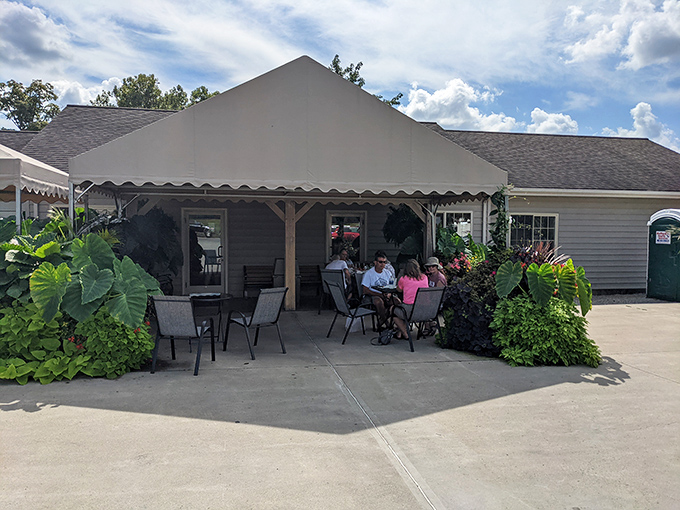 Garden-to-table vibes meet homestyle baking in this cozy corner of comfort food paradise and pure relaxation.