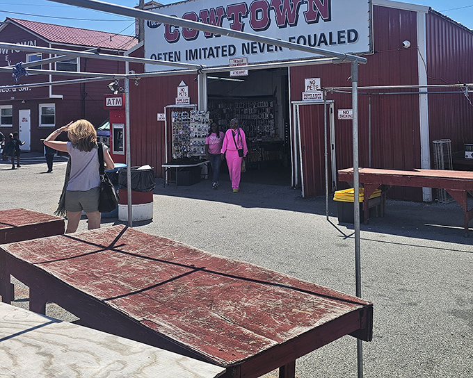 Cowtown's legendary red barns &ndash; where "Often Imitated, Never Equaled" isn't just a slogan, it's the honest truth about this rural gem.