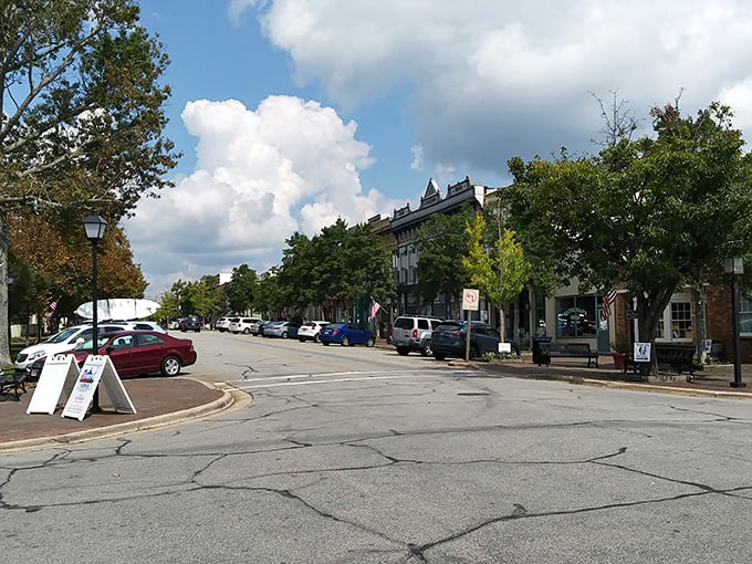 Edenton Street View: Edenton's Main Street feels like time forgot to keep ticking. Norman Rockwell would've set up his easel right here.