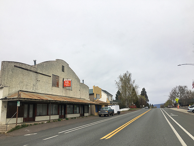 Fall River Mills' main drag may be short, but it packs more character than most city blocks.