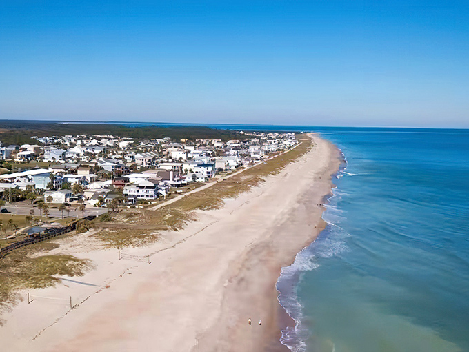 Fernandina Beach's vintage boardwalk charm whispers tales of simpler times and sweeter summer evenings.