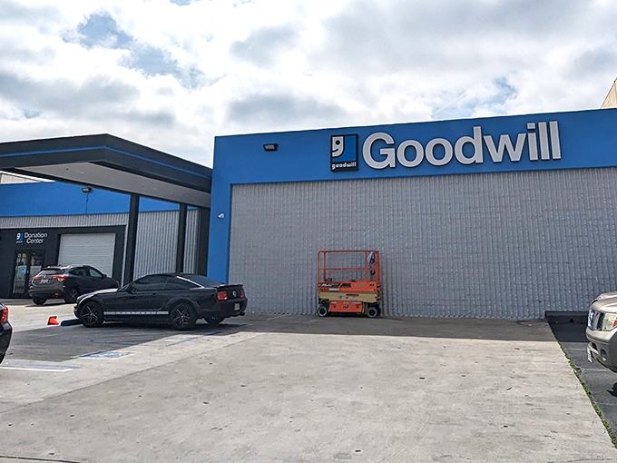 This Goodwill location proves that even warehouse-style shopping can feel surprisingly welcoming and organized for everyone.