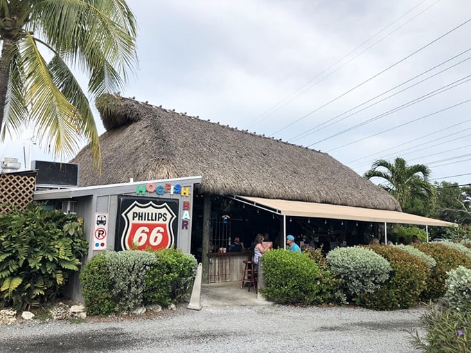 Thatched roof, cold drinks, and island vibes. Hogfish Bar & Grill is where time slows down and flavors amp up.