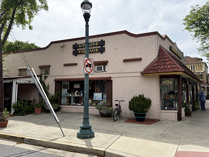 Kensington's antique row feels like stepping into a Norman Rockwell painting come to life.