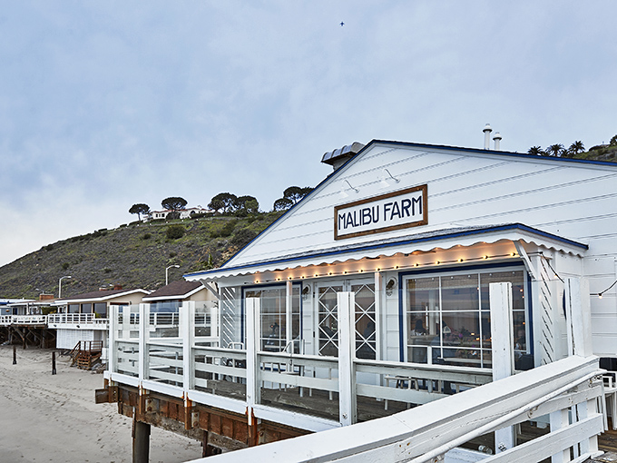 Farm-fresh meets ocean-fresh on Malibu's famous pier, creating Instagram-worthy healthy California cuisine.