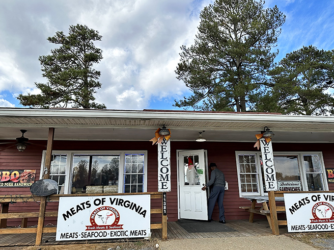 Meats of Virginia's rustic country store looks like it stepped out of a simpler time when quality mattered most.