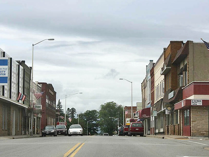 Merrill's brick facades tell stories of enduring communities, where your dollar stretches further than expected.