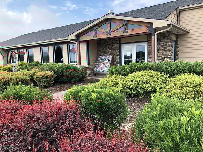 Stone and timber styling meets mountain comfort - Moose Cafe looks like cozy feels delicious.