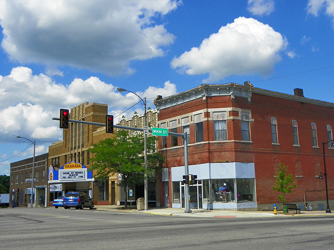 Mount Vernon's Granada Theater&mdash;where the marquee promises entertainment and the architecture delivers a visual feast better than any movie snack combo.