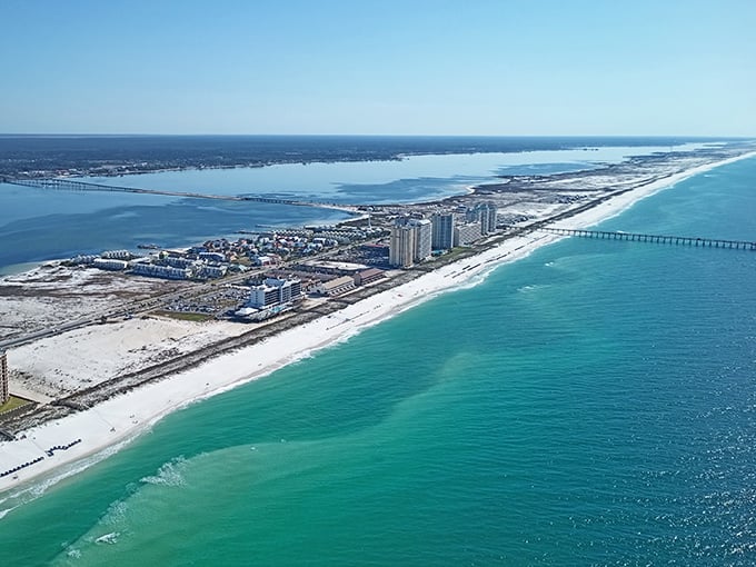 Navarre's sugar-white beaches and crystal waters make you wonder why anyone pays more to live elsewhere. The Gulf's best-kept secret!