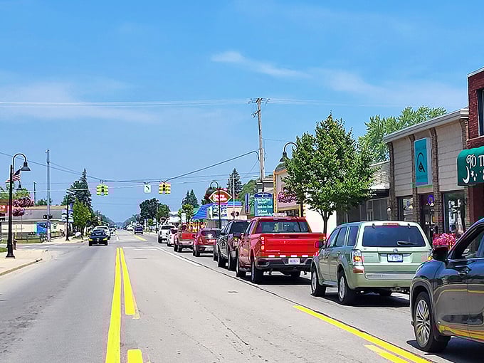 Oscoda's downtown moves at the perfect pace for window shopping and genuine conversations with strangers turned friends.