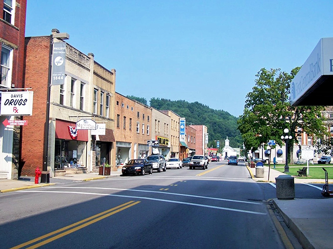 Philippi's downtown district showcases the kind of authentic small-town character that's becoming increasingly rare.
