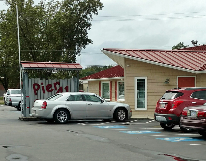 Don't let the simple storefront fool you - inland seafood magic happens behind these humble doors.