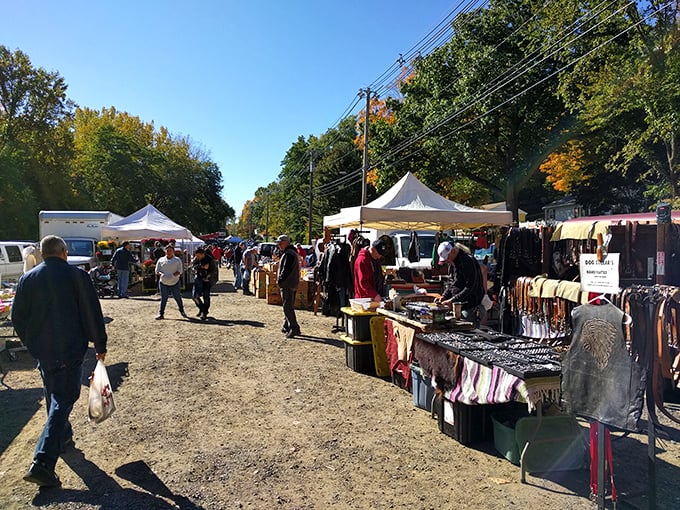 Don't judge this flea market by its cover - inside lies a wonderland of vintage surprises.