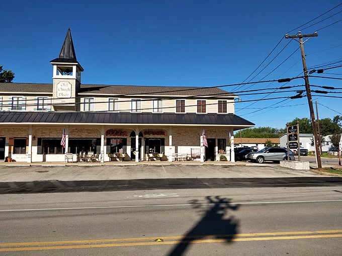 Salado's limestone buildings stand strong and proud, weathering decades like your favorite pair of comfortable boots.