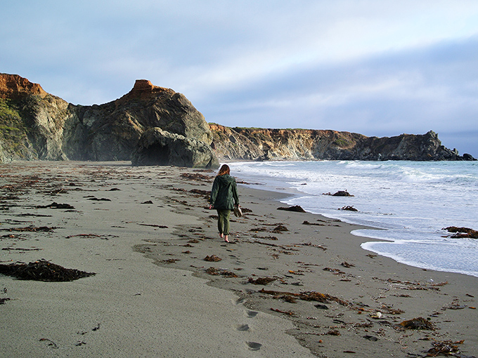 San Carpoforo Creek Beach: Where mountains dive dramatically into the sea, creating California's most underrated coastal paradise.