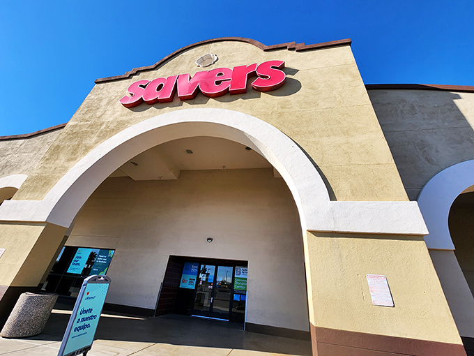 Savers' grand entrance and spacious design promise a department store experience with thrift store prices for every shopper.