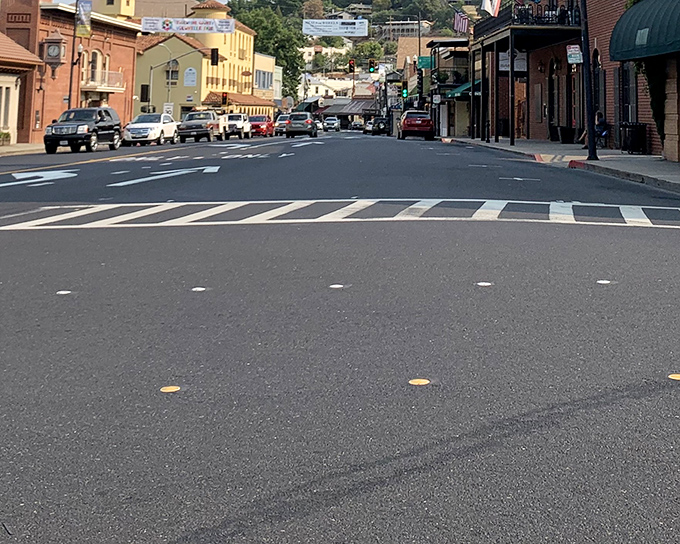 Sonora's main drag looks like Gunsmoke's set decorator went wild - and we're not complaining one bit. 