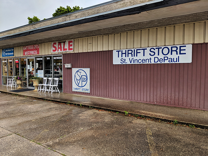 This humble storefront proves that the best thrift stores often hide in plain sight.