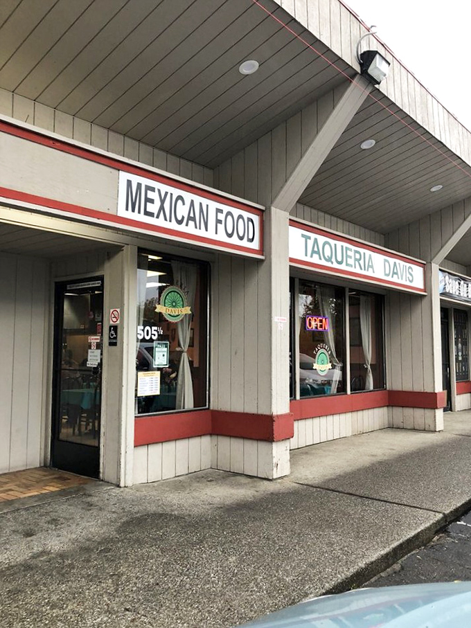 This no-nonsense storefront tells you exactly what you're getting - honest Mexican food made with genuine care and pride.