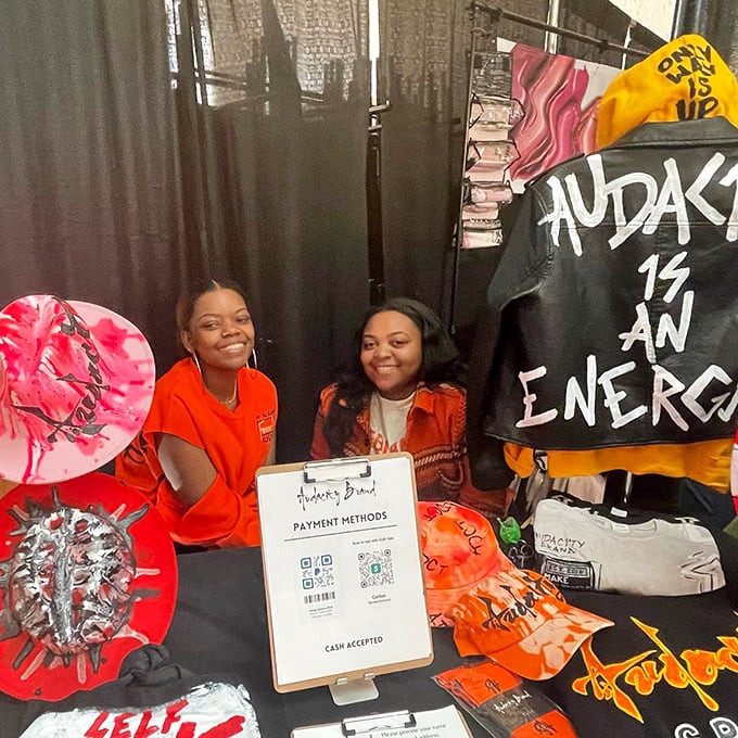 Young entrepreneurs showcase their creativity while building dreams one handmade item at a time.