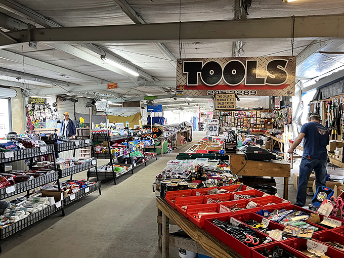 Tools, tools everywhere! This section turns every handyman's dreams into an affordable reality shopping spree.
