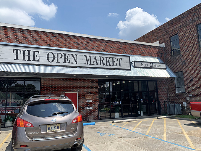 Historic brick buildings house the best surprises, and this marketplace proves that rule perfectly.