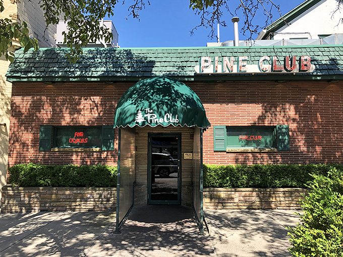 The Pine Club's green awning has beckoned Dayton's steak lovers since before GPS could find anything worth finding.