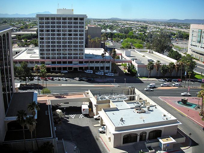 Tucson: City streets with breathing room to spare. When traffic lights feel more like friendly suggestions than urgent commands.