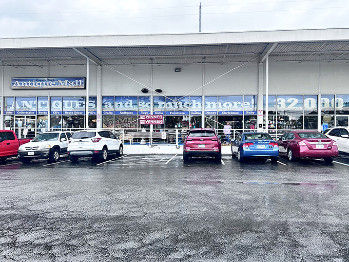 Virginia Beach Antique Mall's storefront might be modest, but inside it's bursting with history like Grandma's photo albums.
