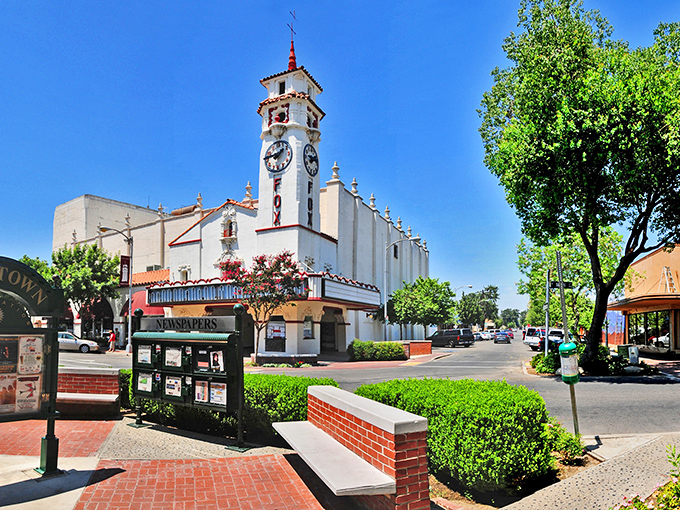 This castle-like structure proves that even retirement towns can have fairy-tale moments and whimsical architecture.
