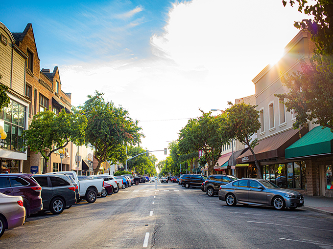 Main Street Visalia looks like Norman Rockwell decided to paint California - pure small-town charm without the small-town attitude.
