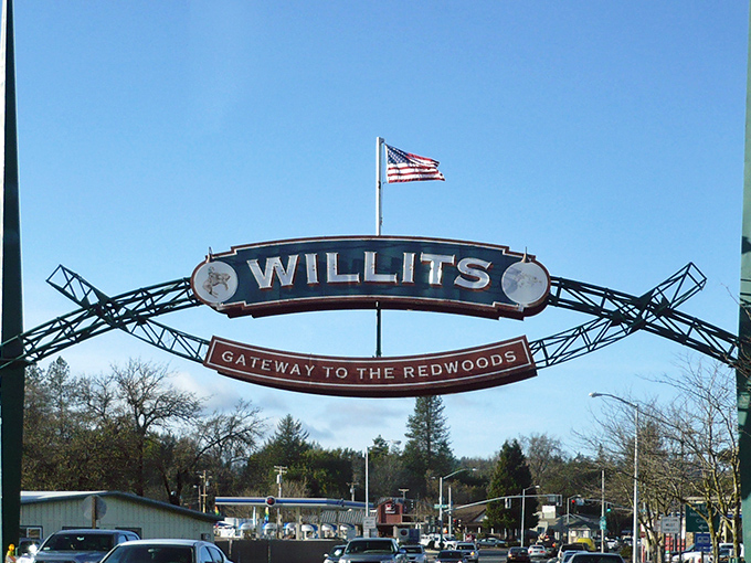 Willits welcomes visitors with small-town pride - the gateway to redwoods and remarkably reasonable cost of living.