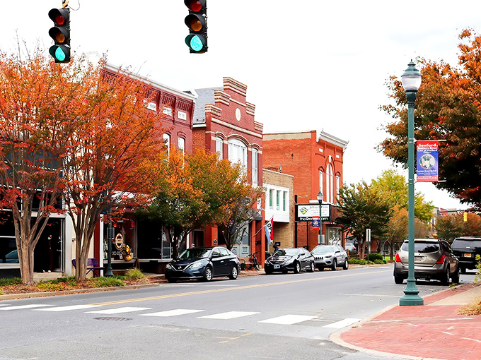 Seaford's vibrant autumn colors frame historic buildings where life moves at a pace your blood pressure will thank you for.