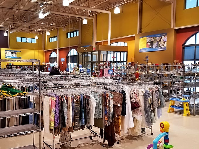 High ceilings and organized racks make this Appleton gem feel more Nordstrom than thrift shop. Treasure hunting with dignity!