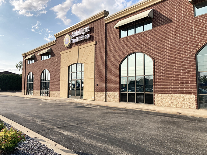 This handsome storefront invites you into a world where great deals meet an even greater mission.