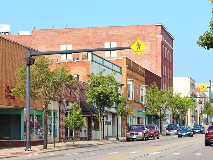 Downtown Ashland's brick buildings house budget-friendly businesses where your Social Security check feels right at home.