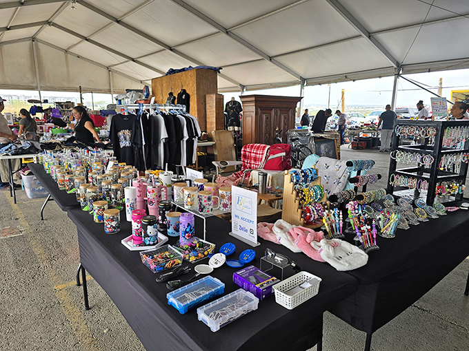 Organized chaos at its finest - where one person's clutter becomes another's perfect treasure find.