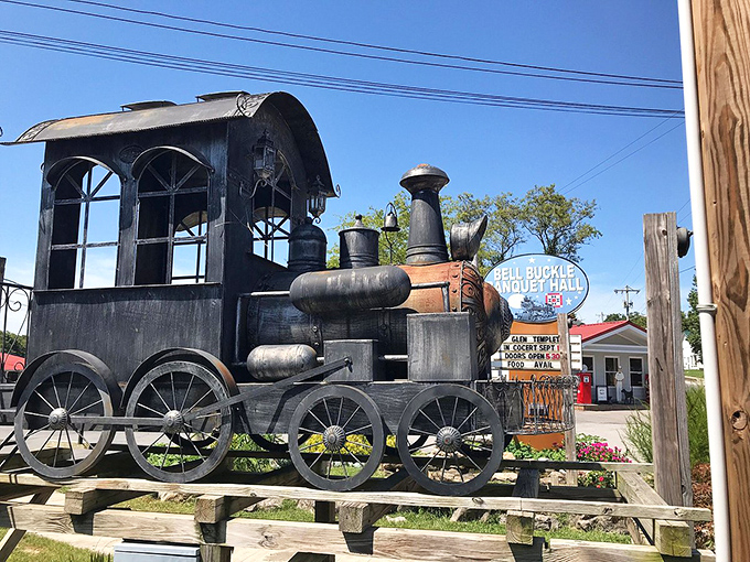 Bell Buckle's vintage train reminds you when life moved slower and neighbors knew each other.