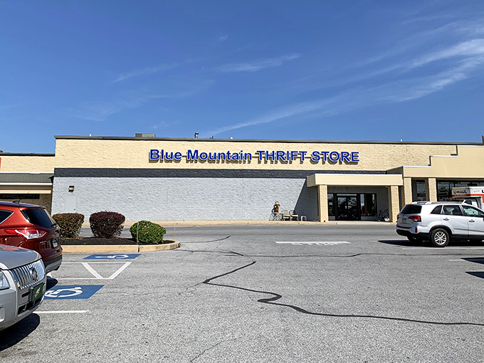 Simple, straightforward, and surprisingly spacious&mdash;Blue Mountain Thrift Store doesn't need fancy frills to deliver fantastic finds.