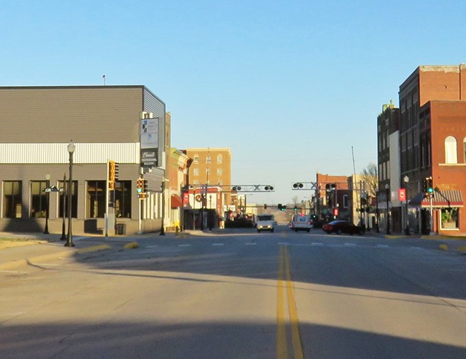 Downtown Chanute's vintage storefronts hide modern bargains behind their classic early-1900s facades.