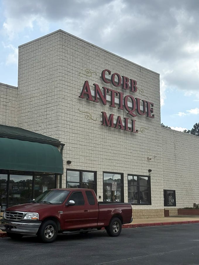 Don't judge this book by its cover – inside lies a wonderland of vintage discoveries.